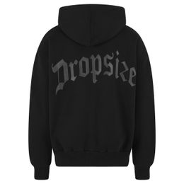 DROPSIZE Herren Kapuzenpullover "Dropsize Herren Heavy Backlogo Hoodie"schwarz, Gr. XS, mehrfarbig, 70% Baumwolle, 30% Polyester, Pullover