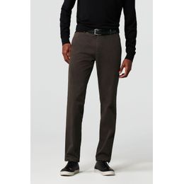 MEYER Herren Chinos "Chino-Hose", grau, Gr. 54, unifarben, 98% Baumwolle, 2% Elasthan, Hosen, mit Stretch-Dehnbund
