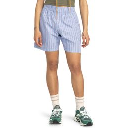 Element Damen Shorts "Chillin 13.4""stripe blau, pomegranate, Gr. L, Obermaterial: 100% Walkfrottier;, Hosen