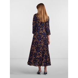 Y.A.S Damen Hemdblusenkleid "YASSAVANNA LONG SHIRT DRESS", bunt, Gr. S, bedruckt, Web, Obermaterial: 100% Viskose, Kleider, Viskose, loose fit