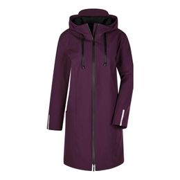 GOLDNER Damen Funktionsjacke "Kurzgr&ouml;&szlig;e Wetterfeste Regenjacke mit Kapuze", pink, Modisch, Gr. 21, Obermaterial: 100% Polyester PES., Jacken,