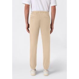 Champion Herren Jogginghose "ICONS Woven Elastic Cuff Pants", beige, Gr. XXL, Obermaterial: 98% Baumwolle, 2% Elasthan, Hosen, mit elastischen
