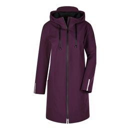 GOLDNER Damen Funktionsjacke "Kurzgr&ouml;&szlig;e Wetterfeste Regenjacke mit Kapuze", pink, Modisch, Gr. 19, Obermaterial: 100% Polyester PES., Jacken,