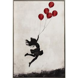 SONSTIGE Gem&auml;lde JUMPING BALLOON GIRL