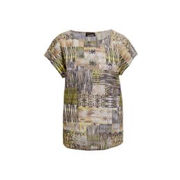 GOLDNER Damen Druckbluse "Ultraleichte Druckbluse aus reiner Baumwolle", bunt, Gr. 42, Obermaterial: 100% Baumwolle CO., Blusen, Ohne