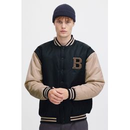 Blend Herren Bomberjacke "BHCoby", schwarz, Gr. M, unifarben, 100% Nylon, Jacken, L&auml;ssige Bomberjacke