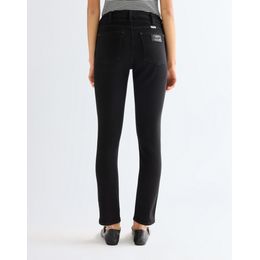 Wrangler Damen Skinny-fit-Jeans "SIENNA", schwarz, Gr. 29, Denim/Jeans, Obermaterial: 78% Baumwolle, 18% Viskose, 3% Polyester, 1% Elasthan, Jeans,