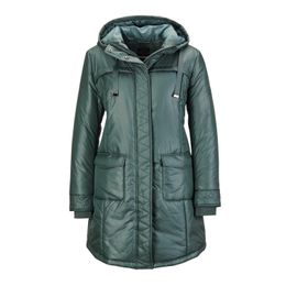 GOLDNER Damen Winterjacke "Anorak", gr&uuml;n, Gr. 42, Obermaterial: 100% Polyester PES., Jacken, Gehschlitz