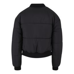 Urban Classics Damen Winterjacke "Urban Classics Damen Ladies Puffer Blouson", schwarz, Gr. L, unifarben, 100% Polyester, Jacken