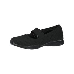 Skechers Ballet Flats with Strap female Black size 38,5