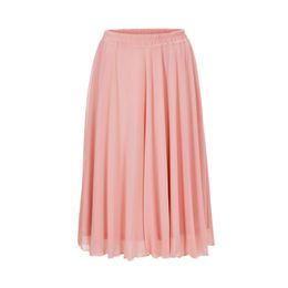 GOLDNER Damen A-Linien-Rock "Luftig schwingender Chiffonrock", orange, festlich, Gr. 44, Obermaterial: 100% Polyester PES., R&ouml;cke, Ohne