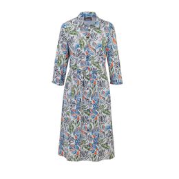 GOLDNER Damen Sommerkleid "Blusenkleid mit Hemdkragen", orange, Gr. 44, Obermaterial: 100% Viskose CV., Kleider, Taillenabtrennung