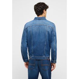 Mustang Herren Jeansjacke "MU-Dallas", blau, Gr. L, Denim/Jeans, Obermaterial: 100% Baumwolle, Jacken, mit Teilungsn&auml;hten