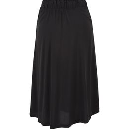 Urban Classics Damen Sommerrock "Urban Classics Damen Ladies Viscose Skirt", schwarz, Gr. XXL, 100% Viskose, R&ouml;cke