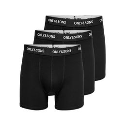 Only & Sons Only & Sons Boxer shorts 'ONSFitz' male Black size XL
