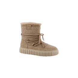 Tom Tailor Damen Stiefel "Tom Tailor Winter Boots", Gr. 40, beige, Polyester, unifarben, Schuhe