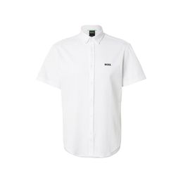 BOSS Button Up Shirt 'B_Motion' male White size 5XL