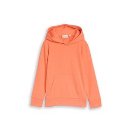 Tom Tailor Jungen Hoodie Sweatshirt mit R&uuml;ckenprint, orange, Uni, Gr. 92/98