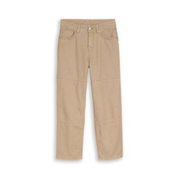 Tom Tailor Jungen Baggy Hose im Utility-Look, braun, Uni, Gr. 170