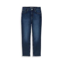Tom Tailor Denim Damen TTLOTTE SLIM Jeans, blau, Uni, Gr. 28