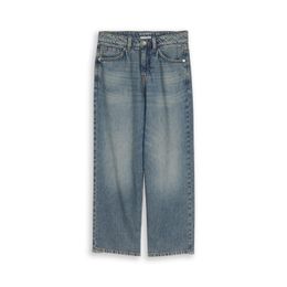 Tom Tailor Jungen Baggy Jeans, blau, Uni, Gr. 176
