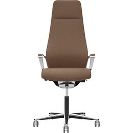 Z&uuml;co Z&uuml;co B&uuml;rostuhl Signo 0185 Z&Uuml;CO Premium F Leder, Polster-R&uuml;ckenlehne, braun