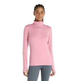 New Balance Sport Essentials Space Dye Quarter Zip Shirt Damen