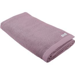 Badetuch Tom Tailor HOME "COLOR BATH", lila (cozy mauve), B:80cm L:200cm, Frottier, Frottier, Handt&uuml;cher, Badetuch, 100% Baumwolle, 80x200 cm, uni, gro&szlig;e Farbauswahl