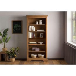 B&uuml;cherregal Mango 90x40x190 beige ge&ouml;lt TOULOUSE #19