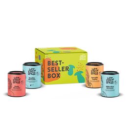 Just Spices Bestseller Gew&uuml;rzbox (4er) - Gew&uuml;rzmischungen | 100% nat&uuml;rliche Zutaten | Gew&uuml;rzsets | Geschenkideen