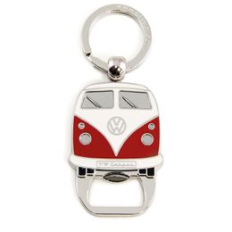 VW Collection by BRISA VW Collection T1 Bulli Schl&uuml;sselanh&auml;nger mit Flaschen&ouml;ffner Rot - Ordnungssysteme