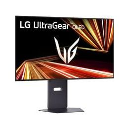 LG UltraGear 32GX850A-B OLED, Gaming-Monitor 79.9 cm (32 Zoll), schwarz, UltraHD/4K, Dual Mode, HDMI, DP, USB-Hub, 165Hz Panel