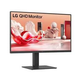 LG 27BA54QB-B, LED-Monitor 68.5 cm (27 Zoll), schwarz, QHD, IPS, HDMI, DP, USB-Hub