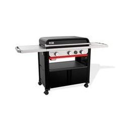 Weber Slate GPD Premium Plancha, 76cm, Gasgrill schwarz/silber