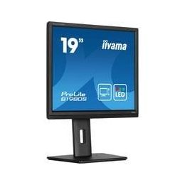 iiyama ProLite B1980S-B1, LED-Monitor 48 cm (19 Zoll), schwarz (matt), SXGA, TN, HDMI, DP, Ergonomischer Standfu&szlig;