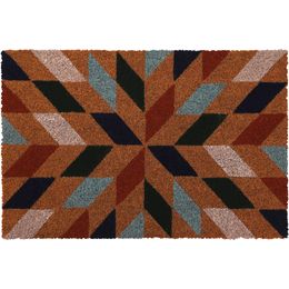 Berger StepArt Mosaic Kokos Fu&szlig;matte 60 x 40 cm - Vorzeltteppich & Zeltboden
