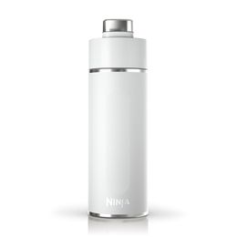Isolierflasche Ninja "Ninja Thirsti Reiseflasche &ndash; 530 ml DW1801EUU / 700 ml DW2401EUU", wei&szlig;, H:27,6cm, Edelstahl, Trinkflaschen, Isolierflasche, Getr&auml;nke bleiben 24 Stunden kalt, 12 Stunden hei&szlig;, Eis h&auml;lt 2 Tage