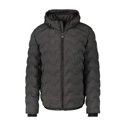 Outdoorjacke Lerros "Leichter Kapuzen-Blouson", Herren, Gr. XL, schwarz, 100% Polyester, Jacken Outdoorjacke