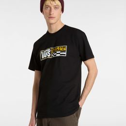 T-Shirt Vans "HI STRETCH SS", Herren, Gr. M, schwarz, Obermaterial: 100% Baumwolle, normal, Rundhals, Shirts T-Shirt