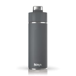 Isolierflasche Ninja "Ninja Thirsti Reiseflasche &ndash; 530 ml DW1801EUU / 700 ml DW2401EUU", grau, H:27,6cm, Edelstahl, Trinkflaschen, Isolierflasche, Getr&auml;nke bleiben 24 Stunden kalt, 12 Stunden hei&szlig;, Eis h&auml;lt 2 Tage