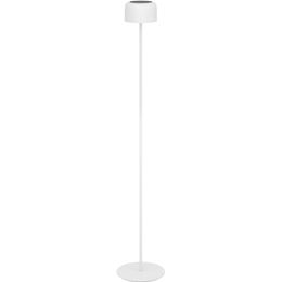 Eglo Stehlampe "ROCCANOVA-L Stehlampe - Stahl - SOLAR-LED - 2,8W - IP44", wei&szlig;, 1, &Oslash; 13,5cm H: 120cm, 1 Stk., Leuchten, Standleuchte, Leselampe, Wohzimmer, Schlafzimmer, H120 x &Oslash;13,5 cm, Stehlampe