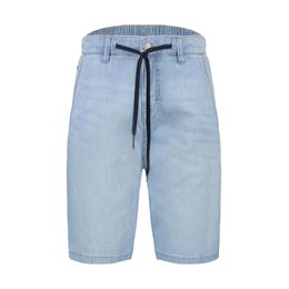 Bermudas Lerros "Denim Bermuda, leicht und bequem", Herren, Gr. 31, blau (light blau used wash), 99% Baumwolle, 1% Elasthan, Hosen Bermudas