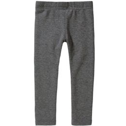 Thermoleggings STACCATO, M&auml;dchen, Gr. 116/122, Normalgr&ouml;&szlig;en, grau, Oberstoff: 65% Polyester, 30% Baumwolle, 5% Elasthan;, unifarben, Basic, normal, Hosen Thermoleggings, Kleinkinder