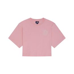 T-Shirt Ellesse "MARCIALLA T SHIRT", Damen, Gr. 42 (14), pink, Obermaterial: 100% Baumwolle, Rundhals, Shirts T-Shirt, sportlicher Stil, aus Baumwolle, f&uuml;r Erwachsene