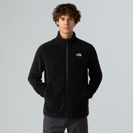 Fleecejacke The North Face "M GLACIER FLEECE JACKET", Herren, Gr. 3XL, tnf schwarz, Obermaterial: 100% Polyester, normal, Jacken Fleecejacke, f&uuml;r Outdoor-Aktivit&auml;ten, atmungsaktiv, w&auml;rmeisolierend