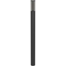 Eglo Stehlampe "SALLE Stehlampe - Alu, Kunststoff - E27 - 1X15W - IP54", schwarz, 1, &Oslash; 7,5cm H: 110cm, 1 Stk., Leuchten, Au&szlig;enstehlampe, Wegeleuchte, Au&szlig;en-Stehleuchte, H110 x &Oslash;7,5 cm, Stehlampe