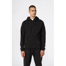 Kapuzensweatshirt Champion "ICONS Wash Hoodie", Herren, Gr. S (44/46), nbk, Obermaterial: 70% Baumwolle, 30% Polyester, Sweatshirts Kapuzensweatshirt