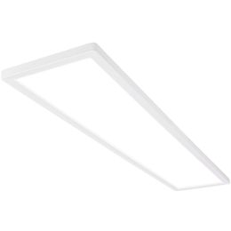 Briloner Leuchten LED Panel "Slim", wei&szlig; (wei&szlig; matt), 1, H: 3cm, Leuchten, LED Deckenlampe, ultraflach, Backlighteffekt, Wohnzimmer, Schlafzimmer, LED Panel