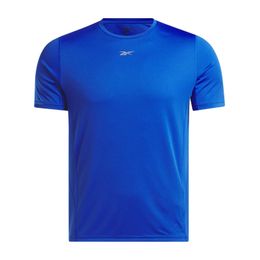 T-Shirt Reebok "RUNNING SS SPEEDWICK TEE/OPTIMUM BLUE", Herren, Gr. M, blau (optimum blau), Obermaterial: 100% Polyester, Shirts T-Shirt