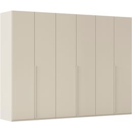 Kleiderschrank "Schrank Garderobe Ankleide Schlafzimmer Flur SERINA Eyecatcher", beige (beige (champagner)), B:301cm H:223cm T:61cm, Holzwerkstoff, LeGer Home by Lena Gercke, Schr&auml;nke, Kleiderschrank, in 6 Breiten, 3 Ausf&uuml;hrungen und mit Front Glas oder Dekor MADE IN GERMANY